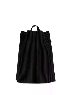Issey Miyake Pleated Backpack - Black