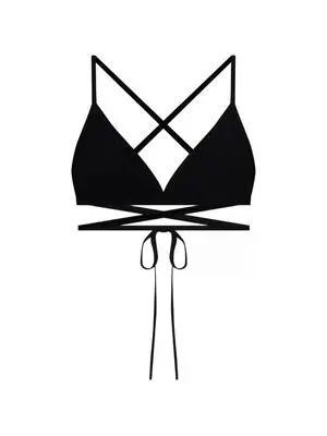 Isabel Marant Étoile Solange Tie-detail Triangle Bikini Top