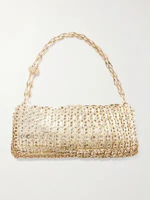 Rabanne Crystal-embellished Chainmail Shoulder Bag