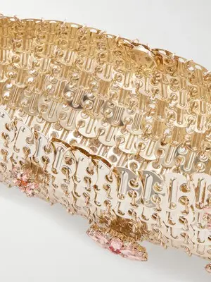 Rabanne Crystal-embellished Chainmail Shoulder Bag