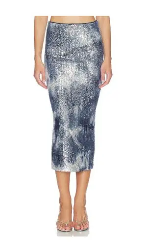 Le Superbe Shibori Shine Liza Skirt