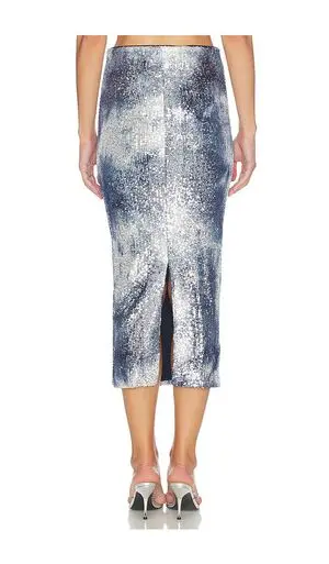 Le Superbe Shibori Shine Liza Skirt
