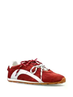 Dsquared2 Contrast-paneled Low Top Sneakers - Red