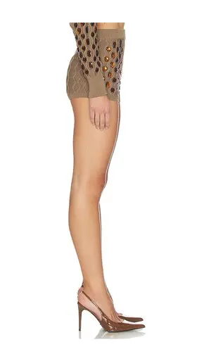 Giuseppe Di Morabito Knitted Short - Brown