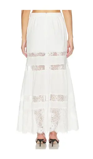 FLEUR DU MAL Adeline Maxi Skirt