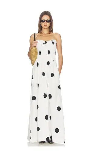 SWF Ruffled Bodice Maxi Dress