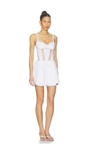 Charo Ruiz Ibiza Gardenia Short Dress - White