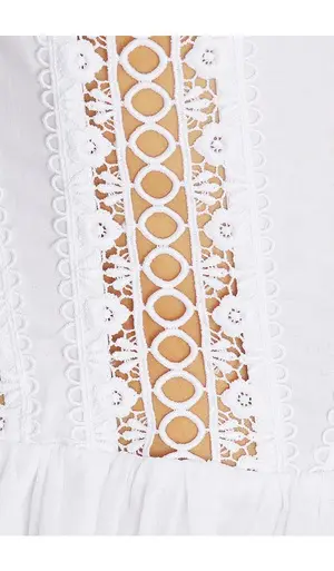 Charo Ruiz Ibiza Gardenia Short Dress - White