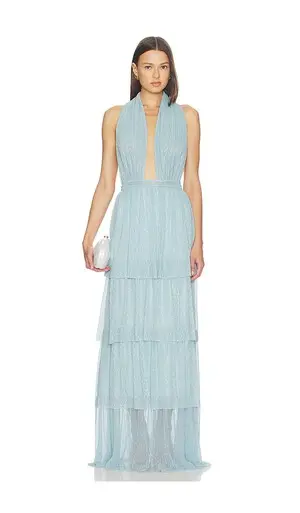 L'IDEE Nammos Gown - Glacier Moonlight