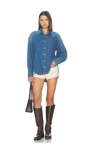 Free People We The Free Ashley Denim Shirt