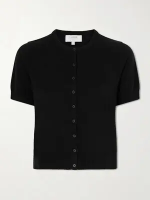 LA LIGNE Alex Cropped Knitted Cardigan