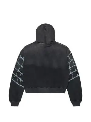 VALE FOREVER Big Widow Zip-up Hoodie