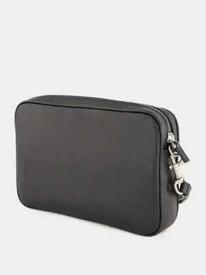Valentino Garavani Leather Pouch With Vlogo Signature