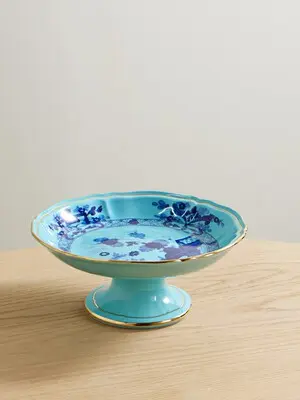 GINORI 1735 Oriente Italiano Fruit Stand - Blue