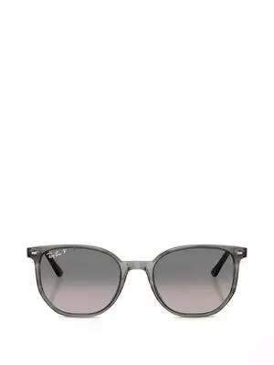Ray-ban Elliot Round-Frame Sunglasses Grey