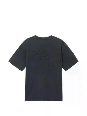 Satisfy Distressed Graphic Print T-shirt