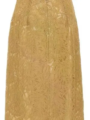 Vince Lace Midi Skirt - Neutrals