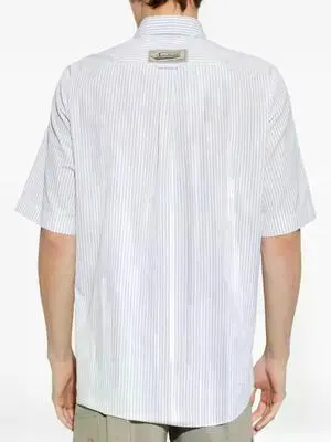 Dolce & Gabbana Striped Pocket Shirt - White