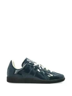 Adidas Lace-up Leather Sneakers - Blue