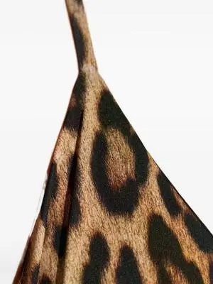 Moschino Leopard-print Bikini Top