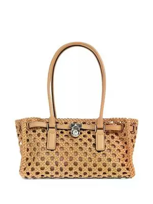 Michael Kors Hamilton Woven Tote