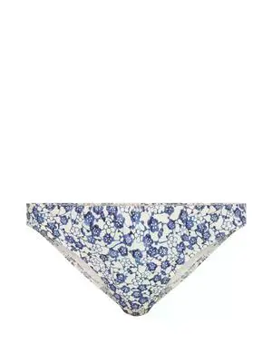 Isabel Marant Étoile Floral Bikini Bottom - Blue