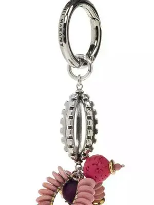 Isabel Marant Étoile Beaded-embellishment Keyring - Silver