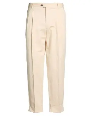 PT TORINO Tapered Cotton-linen Pants