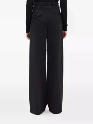 ANN DEMEULEMEESTER Twill Pleated Trousers