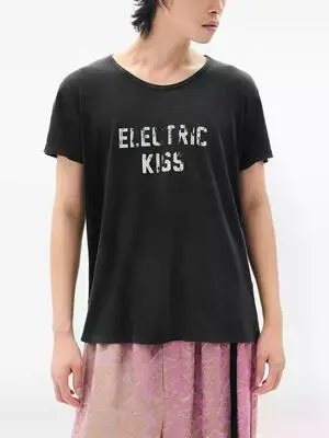 ANN DEMEULEMEESTER Idar Cotton T-shirt - Black