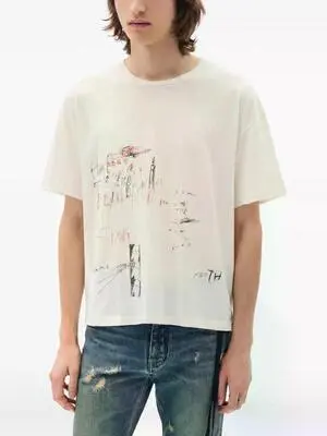 ANN DEMEULEMEESTER Lu Relaxed-fit Graphic T-shirt