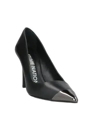 Costume National Leather Pointed Toe Pumps
