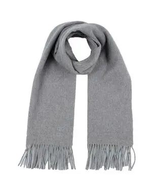 PAOLO PECORA Scarf Virgin Wool - Grey