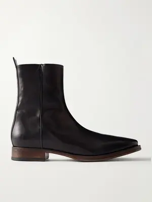 Acne Studios Bebe Leather Chelsea Boots - Black