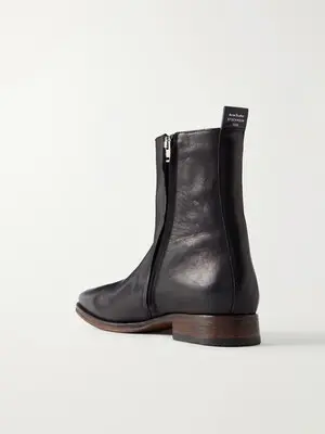 Acne Studios Bebe Leather Chelsea Boots - Black
