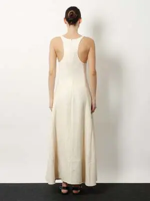 TOTEME Long Cotton Dress - Beige