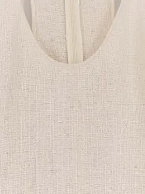 TOTEME Long Cotton Dress - Beige