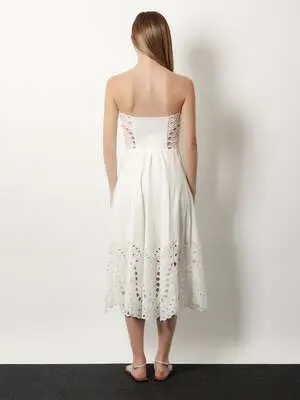 Charo Ruiz Ibiza Marlin Long Dress - White