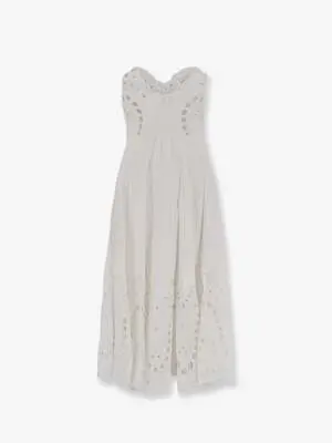 Charo Ruiz Ibiza Marlin Long Dress - White