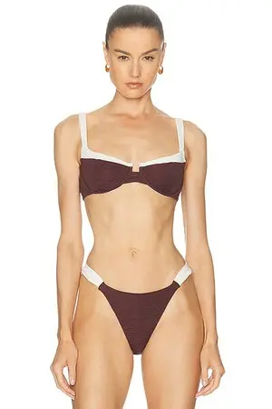 LA PORTE Massie Bikini Top