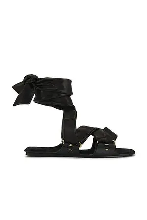Khaite Boden Tie Flat Sandals