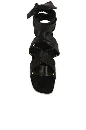 Khaite Boden Tie Flat Sandals