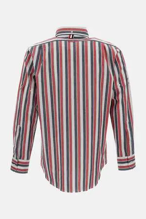 Thom Browne Striped Cotton Shirt - Multicolor