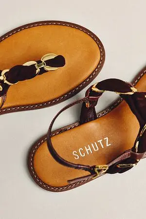 Schutz Camellia Flip-flop Slingback Sandals