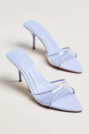 Schutz Elodie Vyl Mule Heels - Lavender