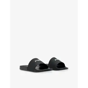 ALLSAINTS Underground Rubber Slides - Black