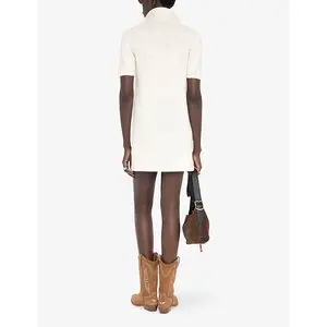 Zadig&Voltaire Lulu Polo-collar Knitted Mini Dress