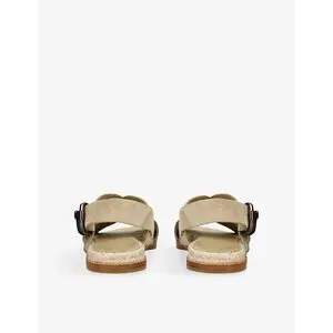 CastaÑer Philo Open-toe Suede Sandals