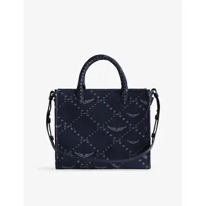 Zadig&Voltaire Branded Denim Tote Bag - Silent