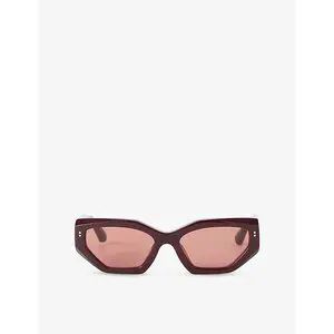 JOSEPH Souk Cat-Eye Sunglasses Plum